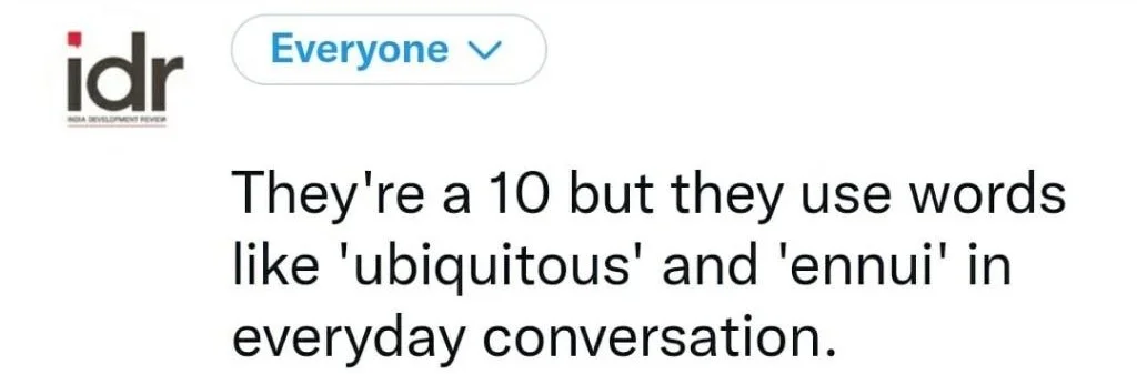 They're a 10 but... | Nonprofit humour | IDR